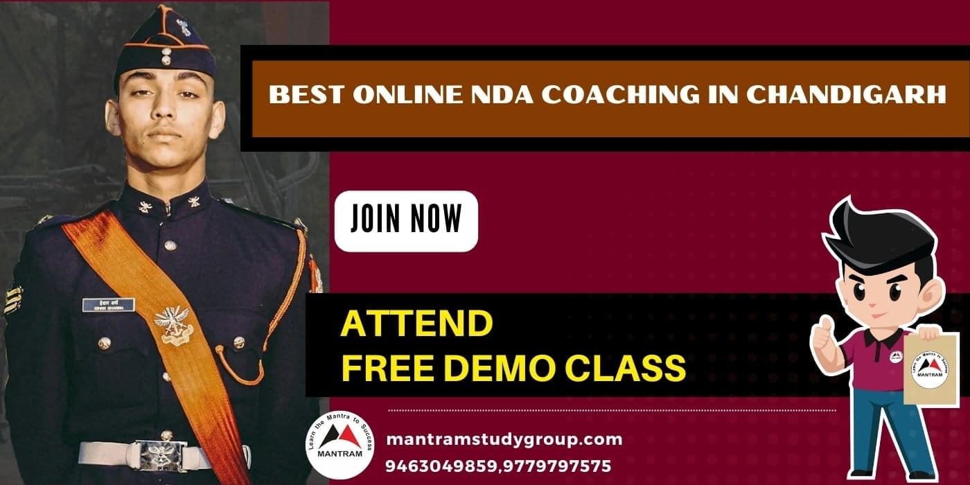 Best Online NDA Coaching In Chandigarh Best Online NDA Coaching In Chandigarh