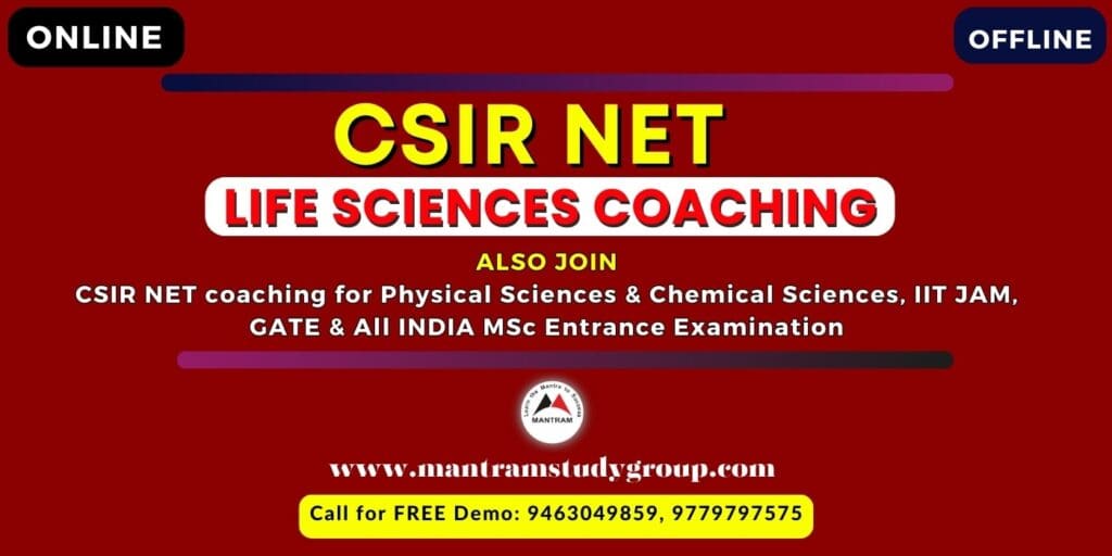 UGC CSIR NET Life Science Coaching